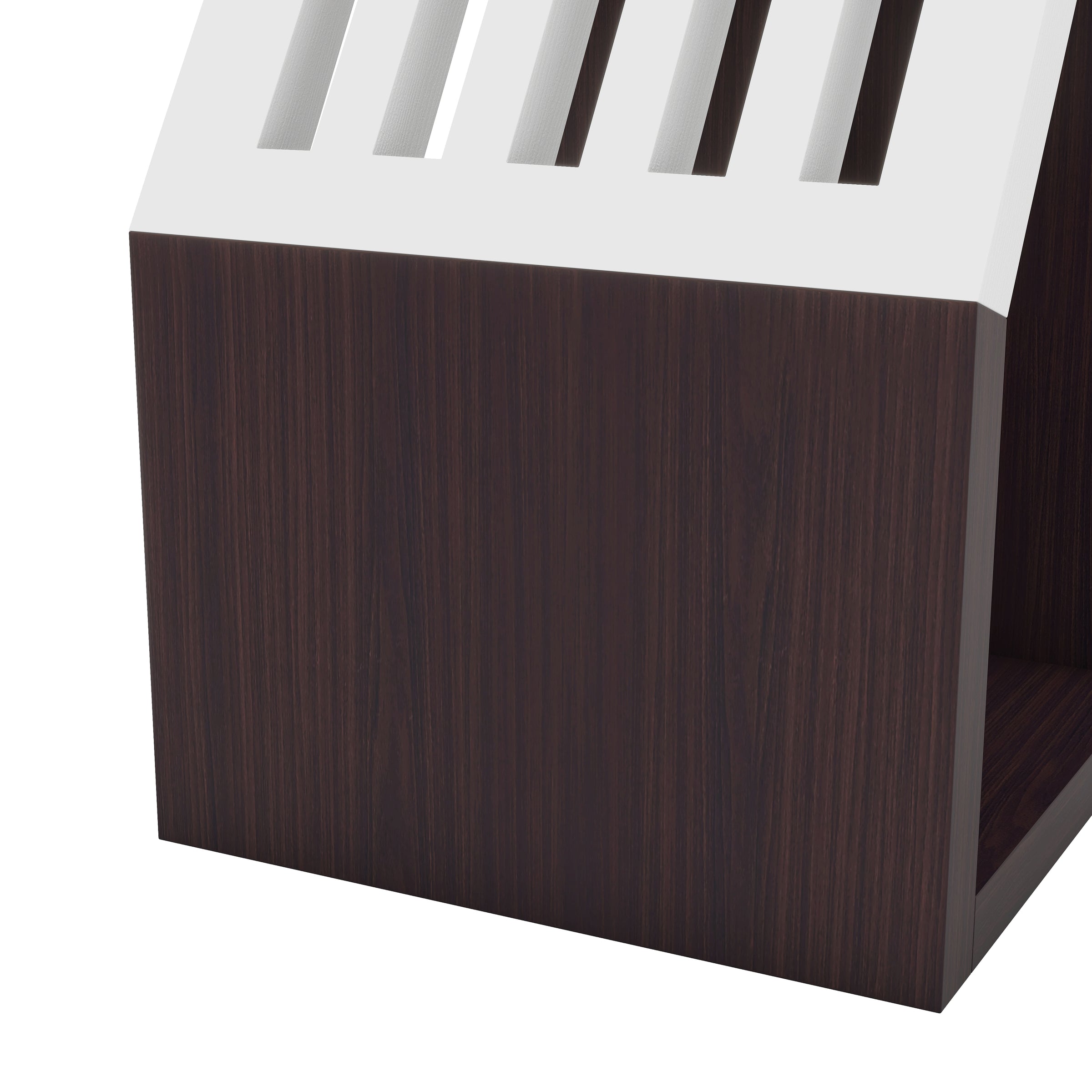 Talima Modern End Table with Book Rack — 24/7 Shop At Home