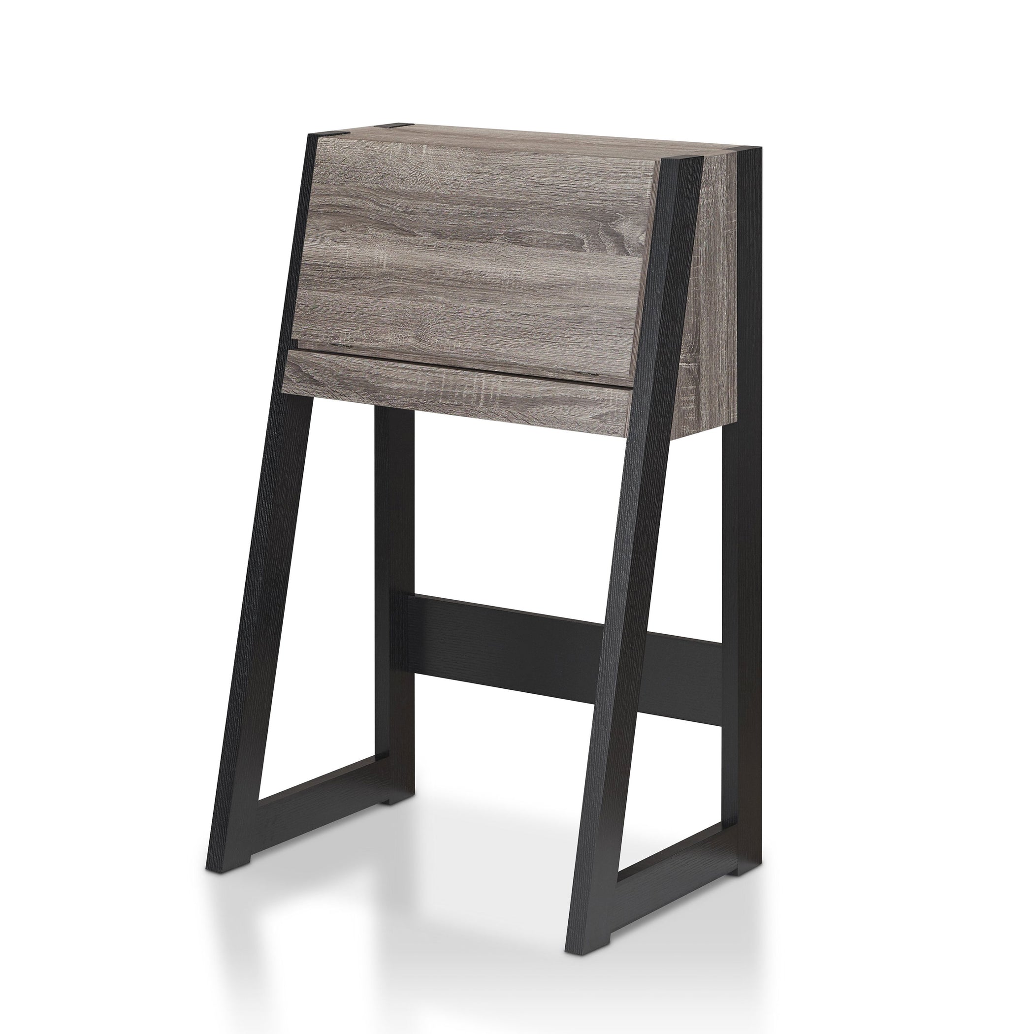 Keaton Urban Compact Flip-open 26-inch Computer Desk with Drawer — 24/7 ...