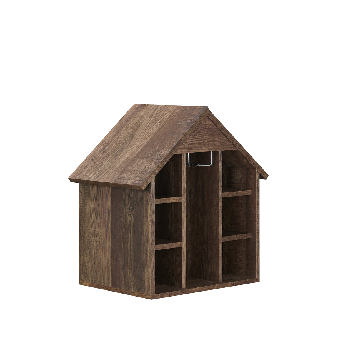 Waynesboro Rustic Reclaimed Oak Rack — 24/7 Shop At Home